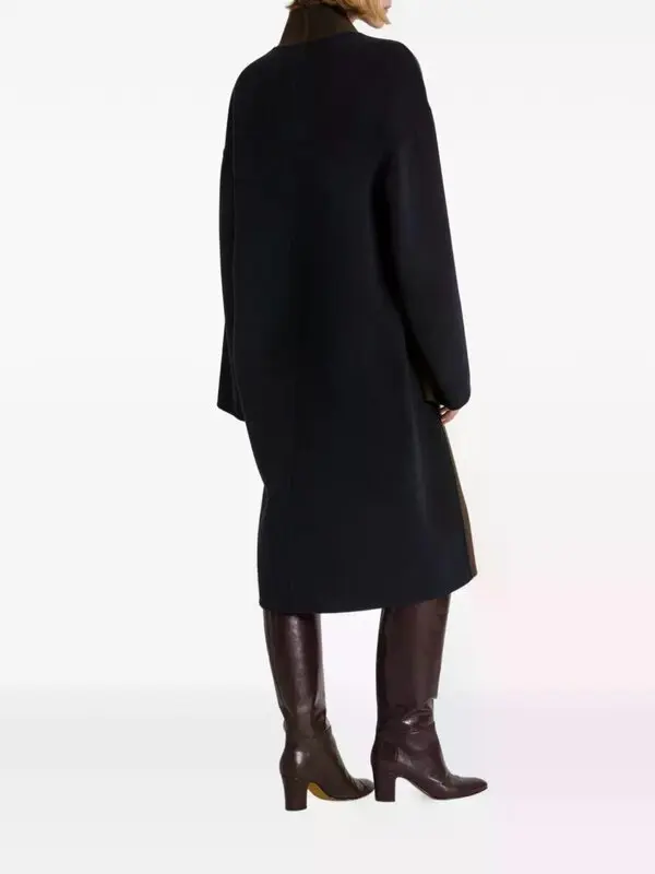 Alberta Ferretti Belted Panelled Coat