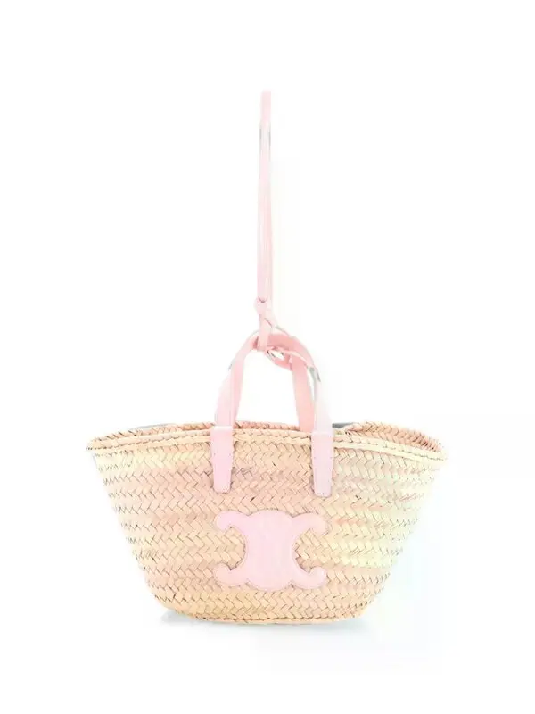 Celine Classic Panier Basket Tote Bag - Pink
