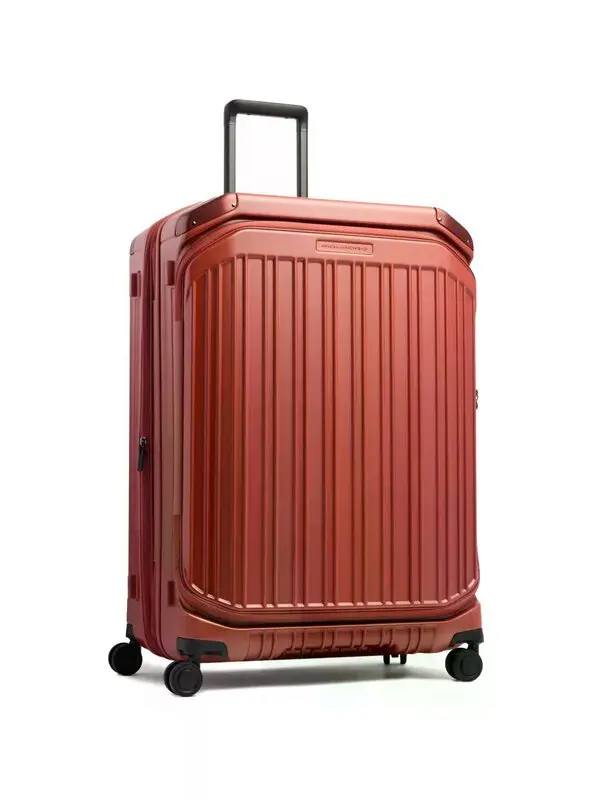 PIQUADRO Ridged Expandable Suitcase - Red