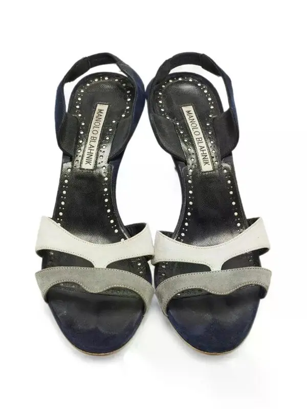 Manolo Blahnik Open-toe Slingback Sandals