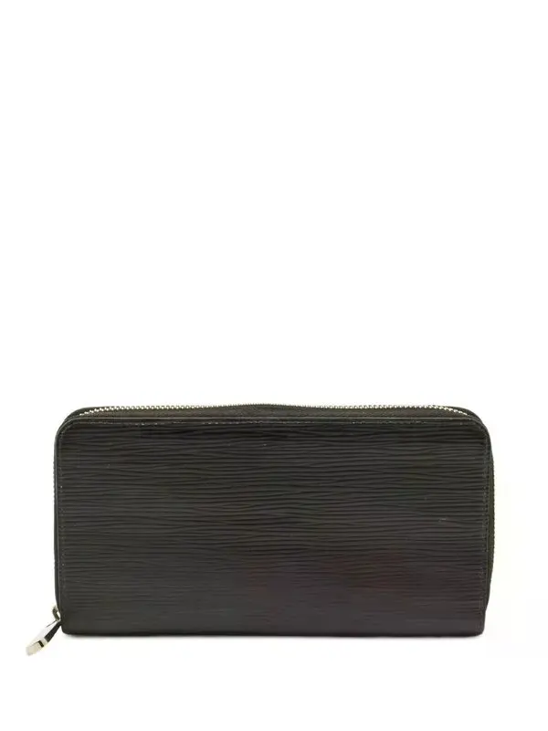 LOUIS VUITTON Zippy Epi-leather Wallet - Black