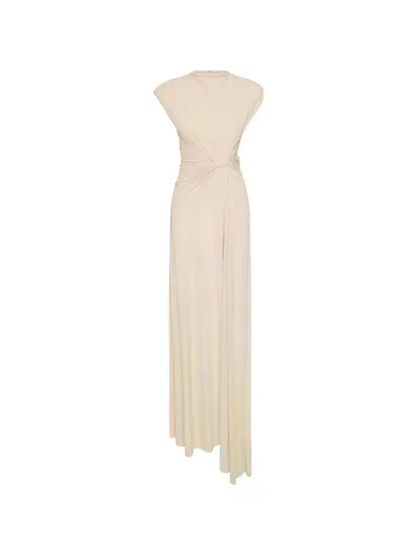 Rachel Gilbert Embellished Gown - Neutrals