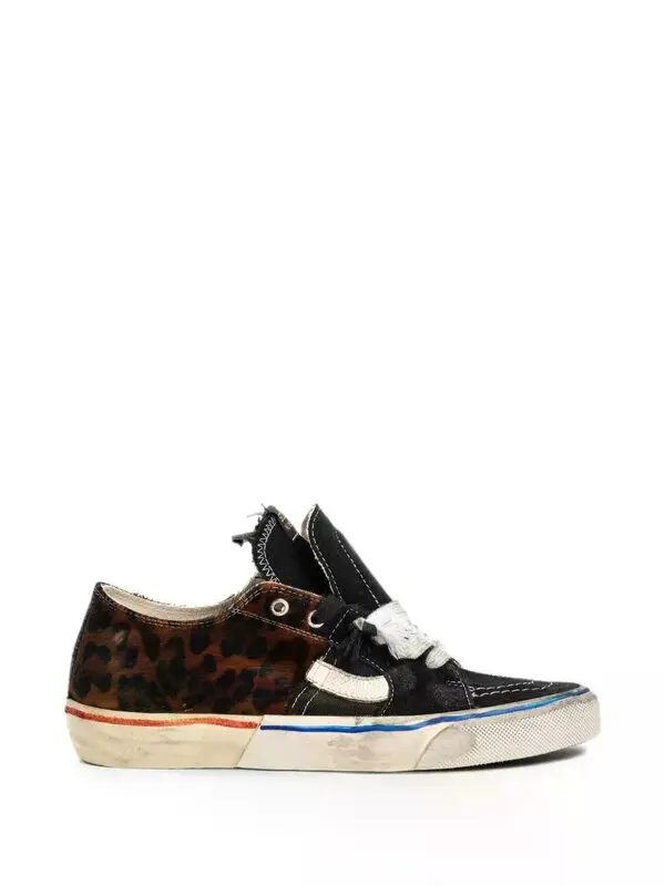 PAUL EASTERLIN Caly Leopard-print Sneakers