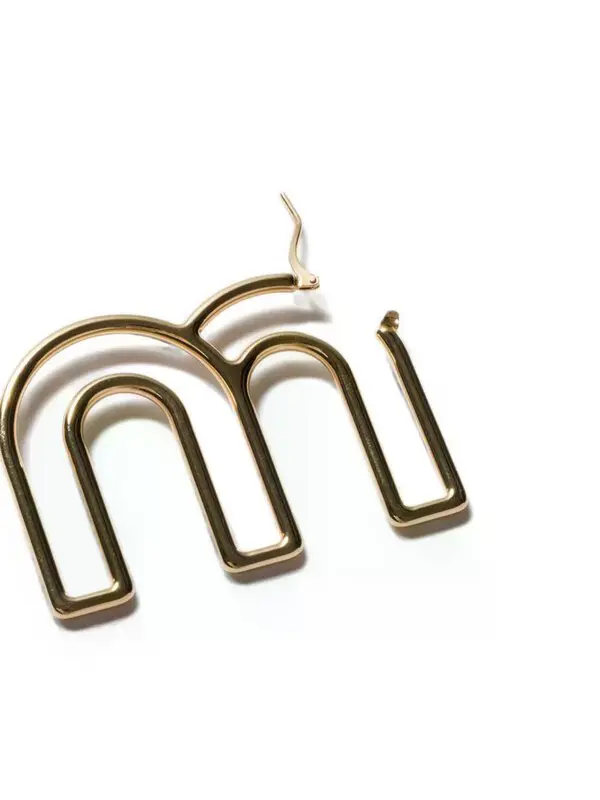 Miu Miu Single Metal Earring