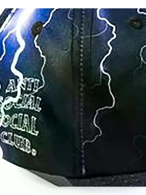 ANTI SOCIAL SOCIAL CLUB Hydroplane Lightning-print Baseball Cap