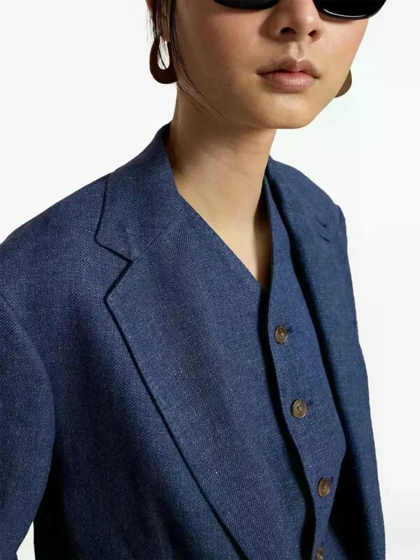 Polo Ralph Lauren Single-breasted Linen Blazer
