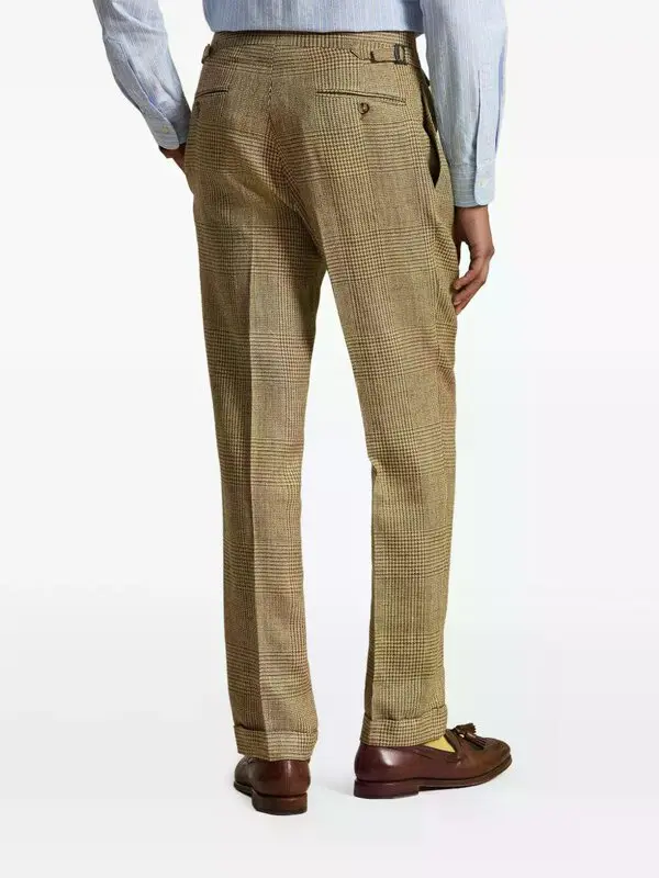 Polo Ralph Lauren Glen Plaid Double-pleated Trousers