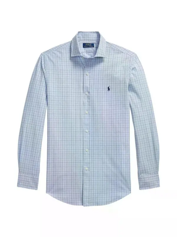 Polo Ralph Lauren Glen Plaid-pattern Shirt - Blue