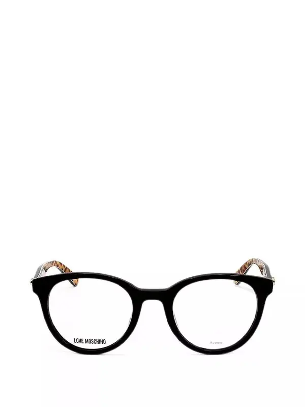 Moschino Round Frame Eyeglasses