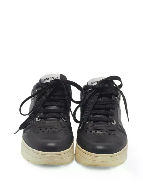 JIMMY CHOO Hawaii/f Sneakers With Star Perforations