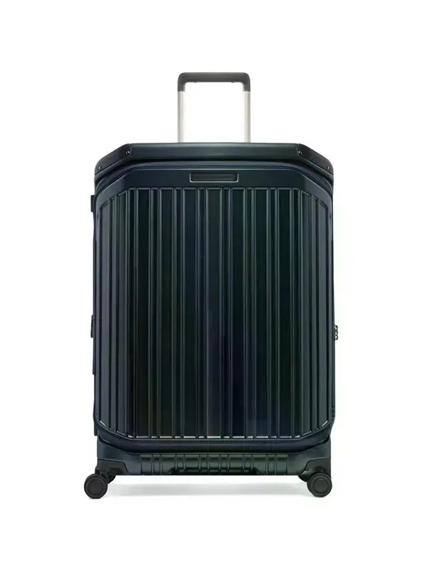 PIQUADRO Expandable Four-wheel Suitcase - Blue