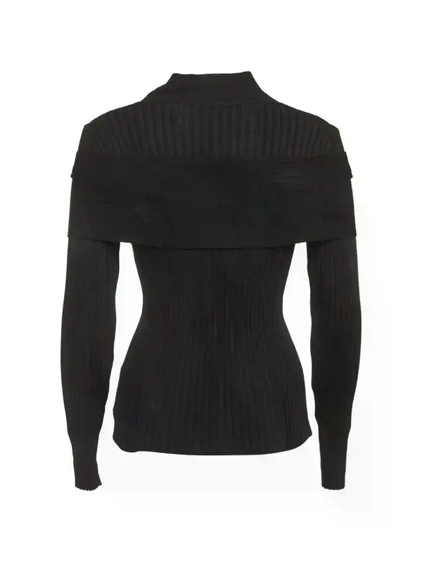 Jacquemus La Maille Asco Twist-detail Top