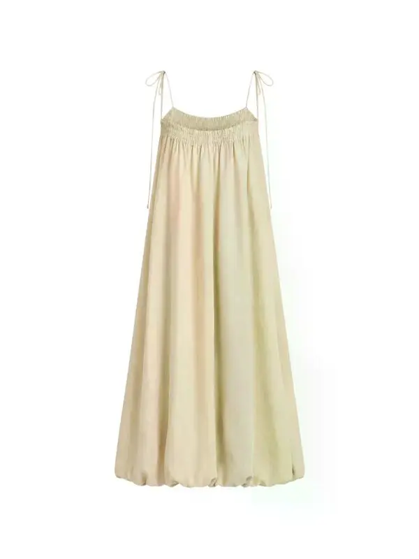 Liviana Conti Carine Midi Dress - Neutrals