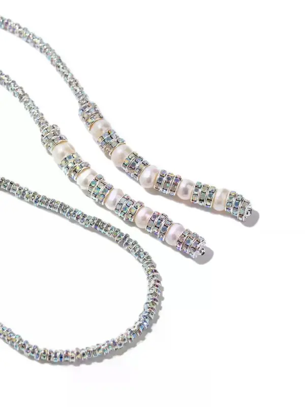 PEARL OCTOPUSS.Y Coco Crystal-embellished Necklace