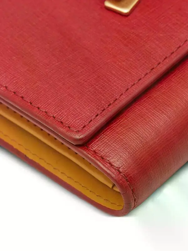 Mcm Bow Trifold Wallet