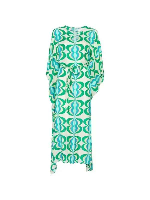 Sundress Lavande Printed Kaftan - Neutrals