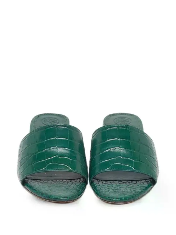 Tory Burch Martine Croc-embossed Sandals