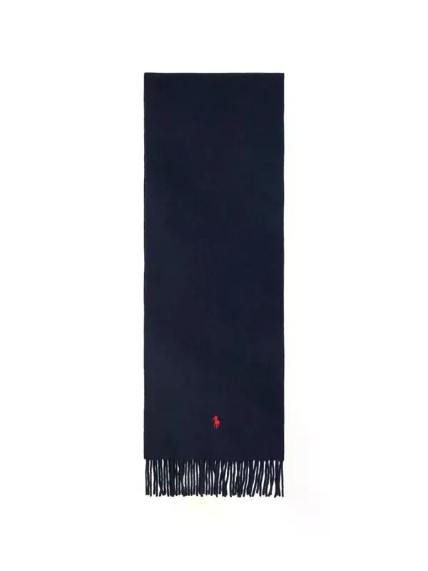 Polo Ralph Lauren Pony Fringe-trim Scarf