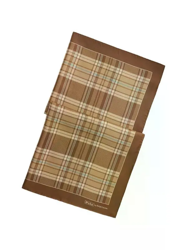 Polo Ralph Lauren Plaid Hand-rolled Scarf