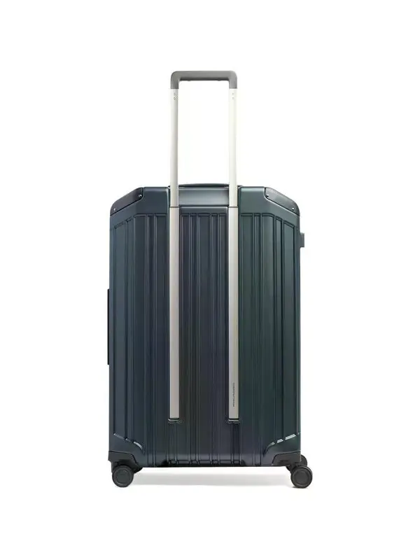 PIQUADRO Expandable Hardside Suitcase - Blue