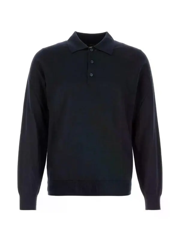 Brioni Long-sleeved Polo Shirt
