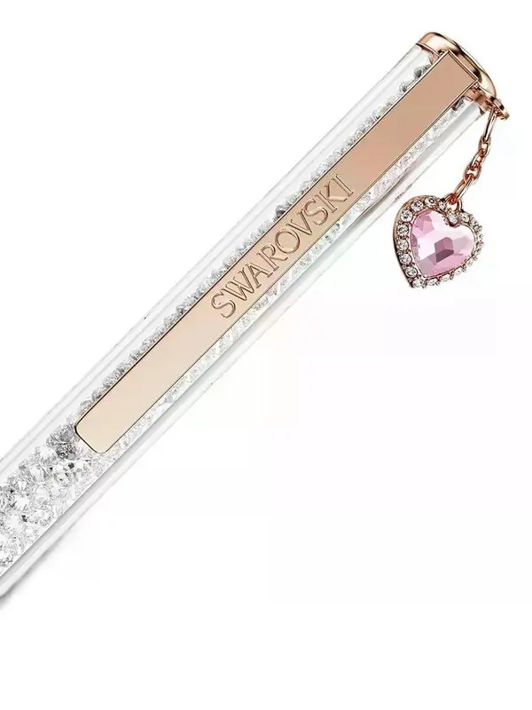 SWAROVSKI Crystal-embellished Heart-charm Pen