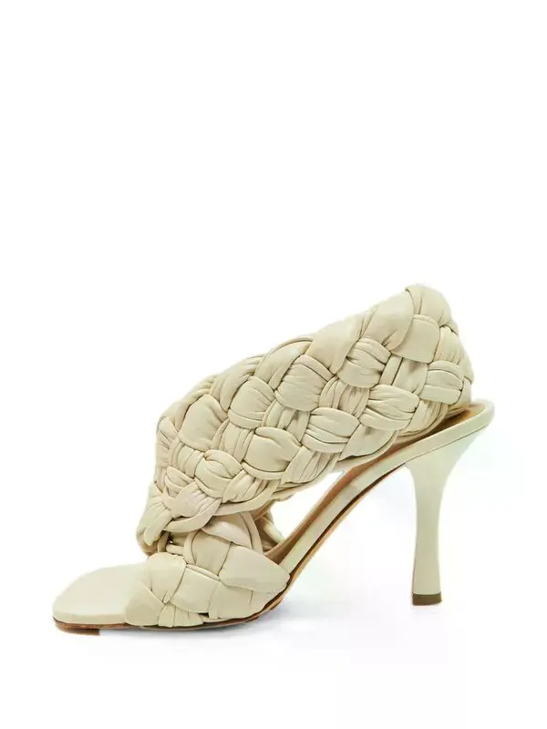 Bottega Veneta Intrecciato Square-toe Sandals