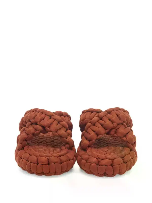 Chloé Kammy Braided Platform Sandals