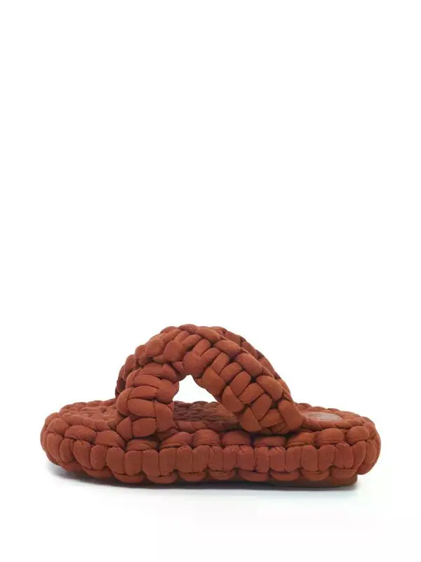 Chloé Kammy Braided Platform Sandals