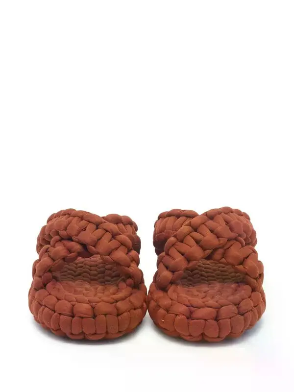 Chloé Kammy Braided Platform Sandals