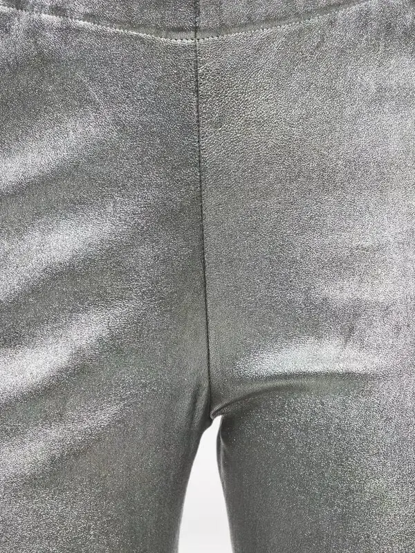 Zadig&Voltaire Deluxe Metallic Leather Trousers