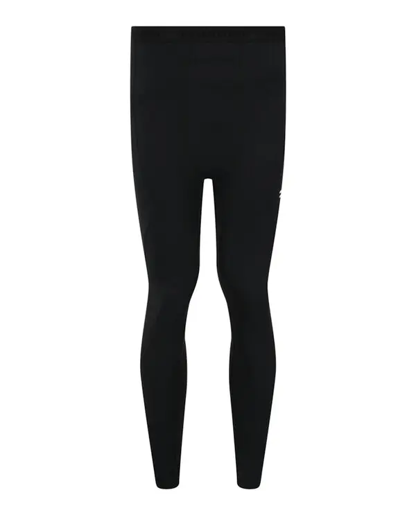 Balenciaga Logo Print Athletic Leggings - Black