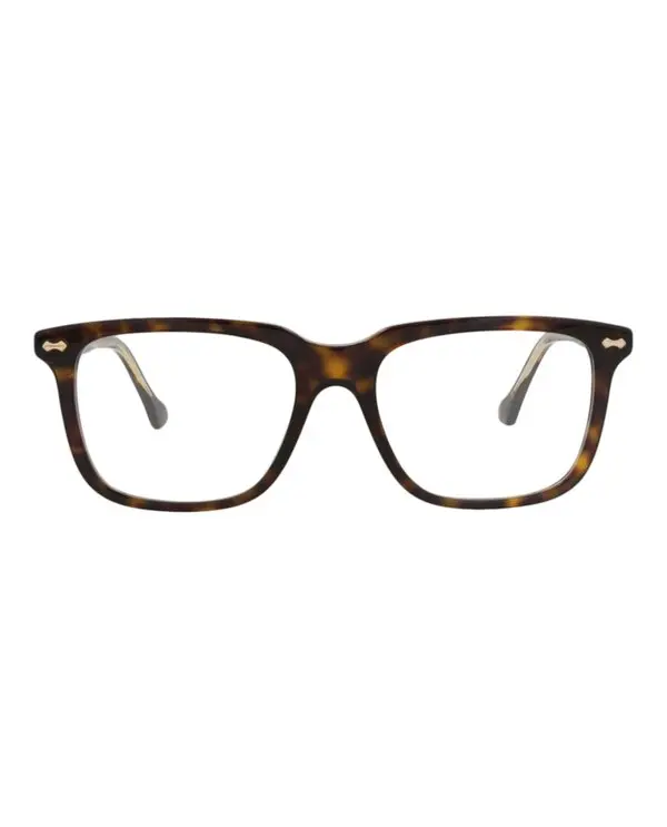 Gucci Squareframe Acetate Optical Frames Havana Havana Transparent - Multicolor