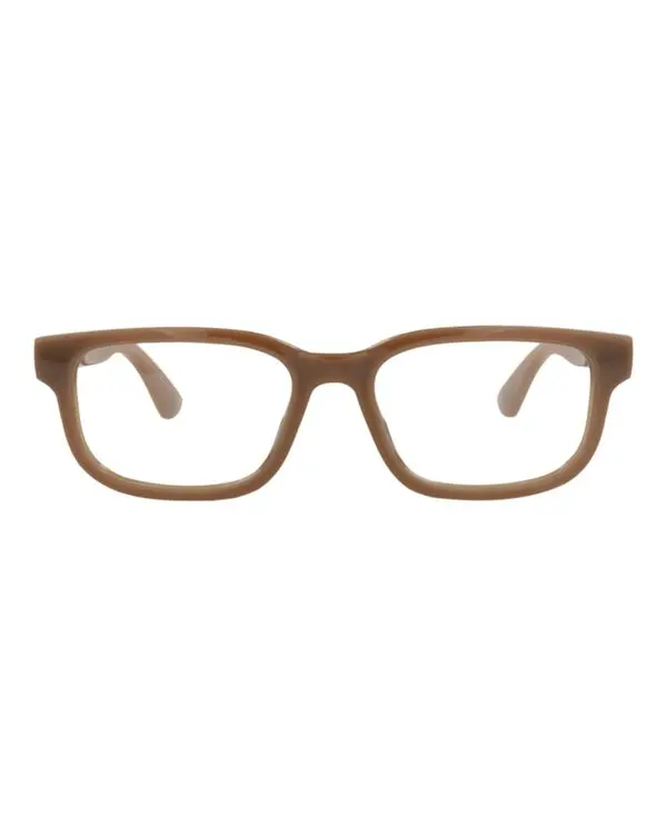Gucci Squareframe Injection Optical Frames Brown Brown Transparent - Multicolor