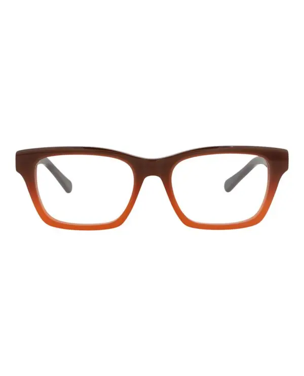 Chloé Squareframe Recycled Acetate Optical Frames Brown Brown Transparent
