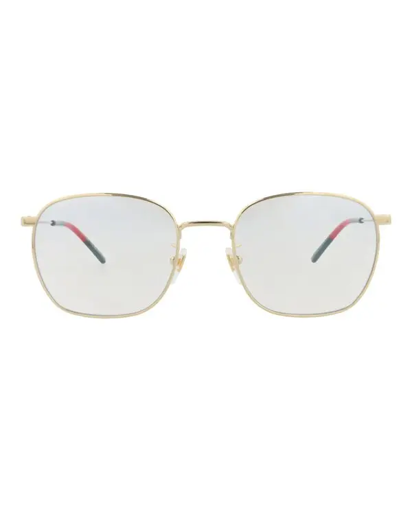 Gucci Square Frame Metal Sunglasses - Multicolor