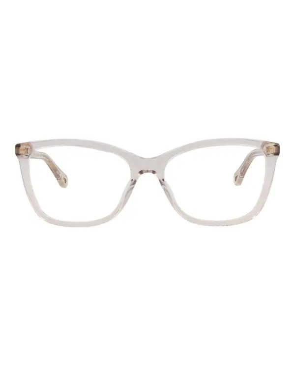 Chloé Catframe Bio Acetate Optical Frames Pink Pink Transparent