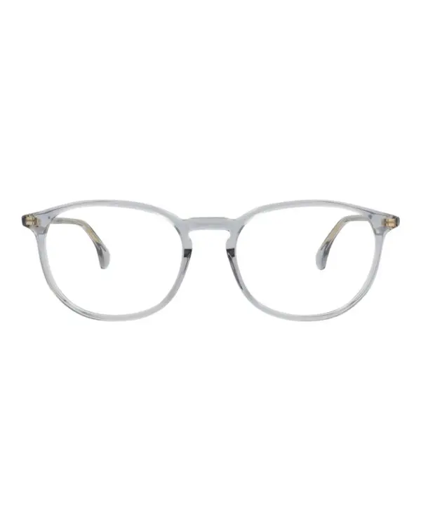 Gucci Roundframe Recycled Acetate Optical Frames Light Blue Light Blue Transparent - Multicolor