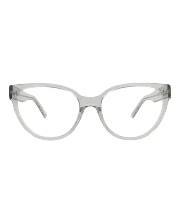 Balenciaga Cat Eyeframe Acetate Optical Frames Grey Grey Transparent