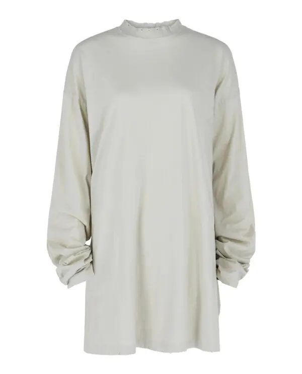 Balenciaga Long Sleeve Oversized Distressed T-shirt