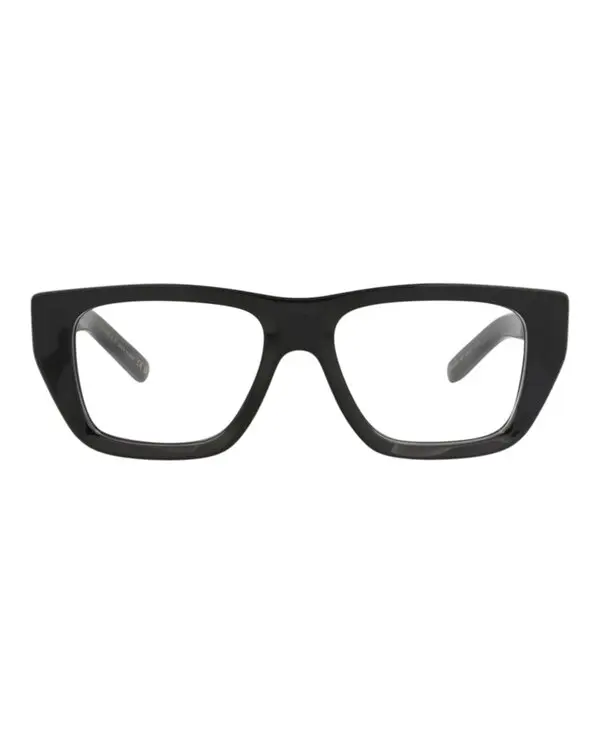 Gucci Squareframe Injection Optical Frames Black Black Transparent