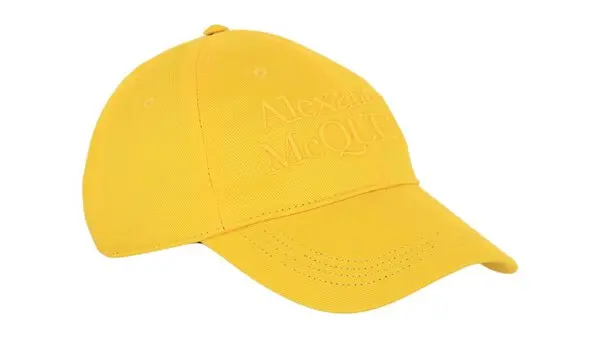 Alexander McQueen Embroidered Logo Baseball Hat