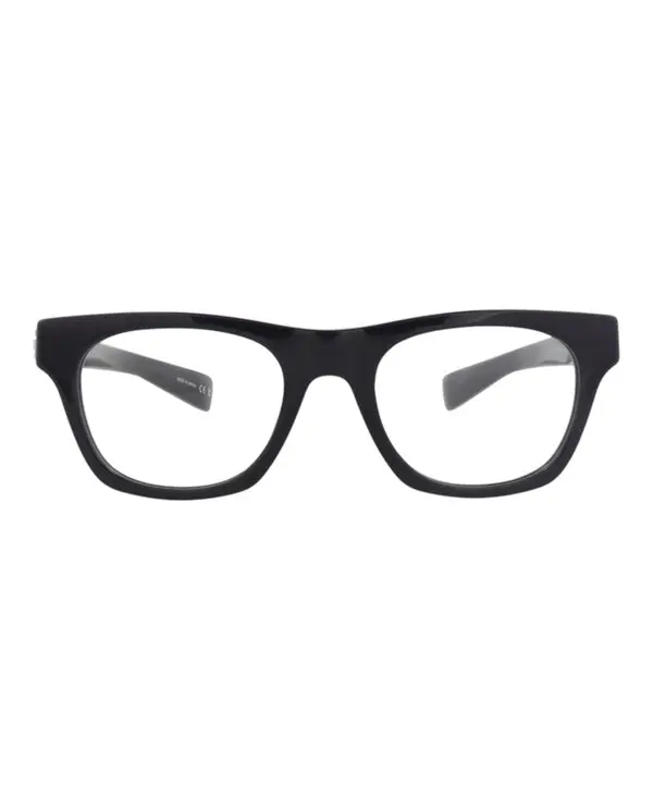 Dunhill Blue Blue Transparent Squareframe Recycled Acetate Optical Frames