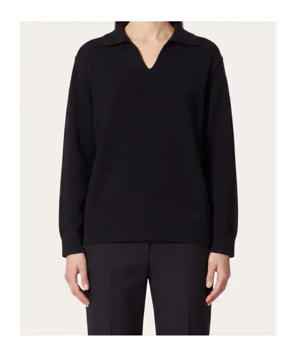 Valentino Garavani V-neck Knitted Jumper