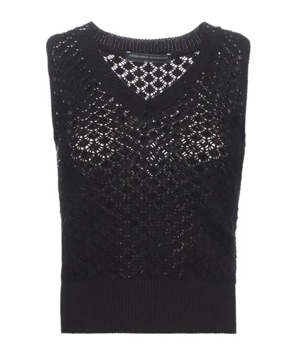 Ermanno Scervino V-neck Sleeveless Vest