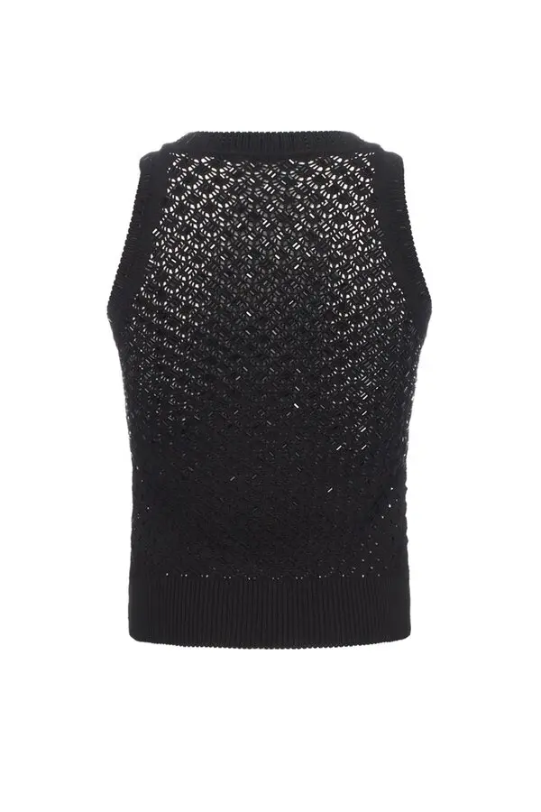 Ermanno Scervino V-neck Sleeveless Vest