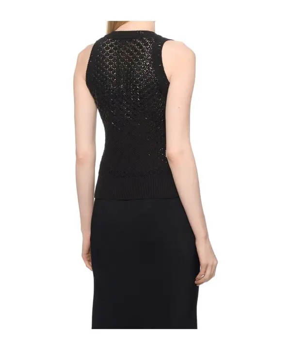 Ermanno Scervino V-neck Sleeveless Vest