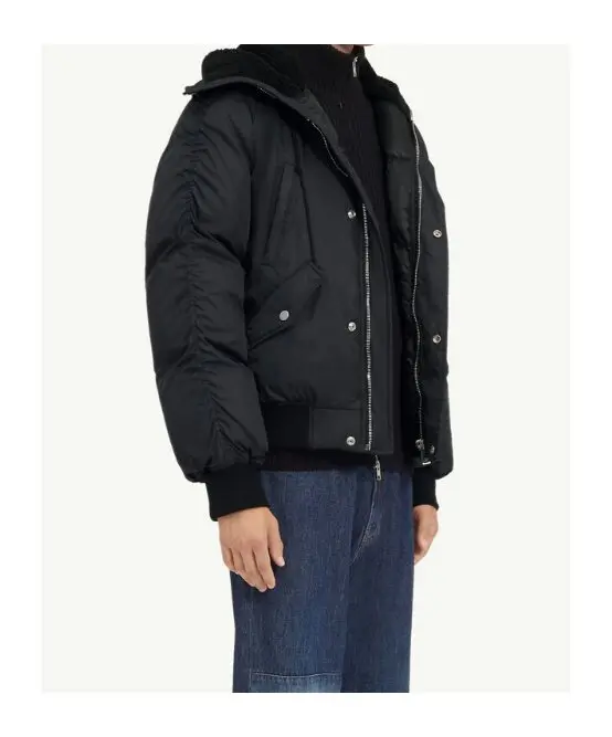 MAISON MARGIELA Hooded Bomber Jacket
