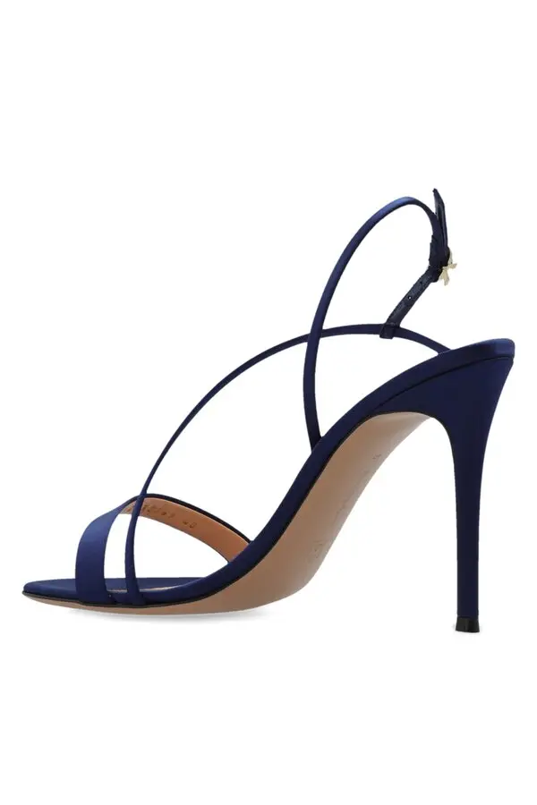 GIANVITO ROSSI Manhattan Satin Heeled Sandals