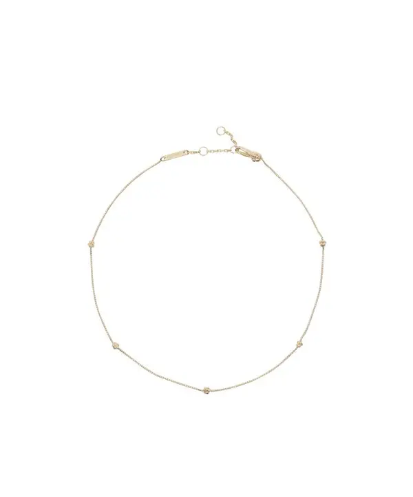 Bottega Veneta Gold-plated Lobster Buckle Necklace - Yellow